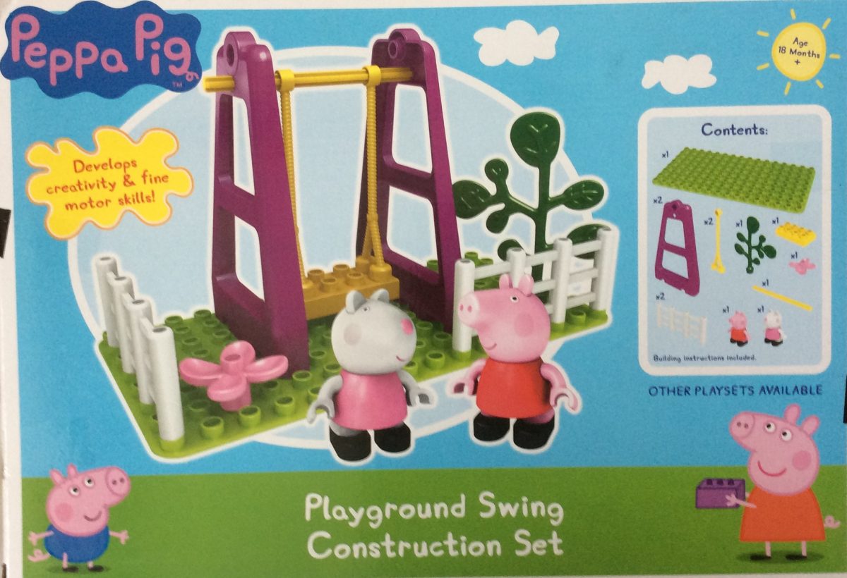 Peppa Pig Playground Swing Construction Set – Review – Mummy and the Cuties