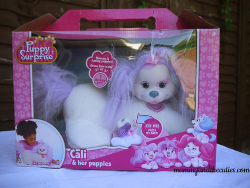 Introducing – Cali Puppy Surprise Plush and her puppies – Mummy and the ...